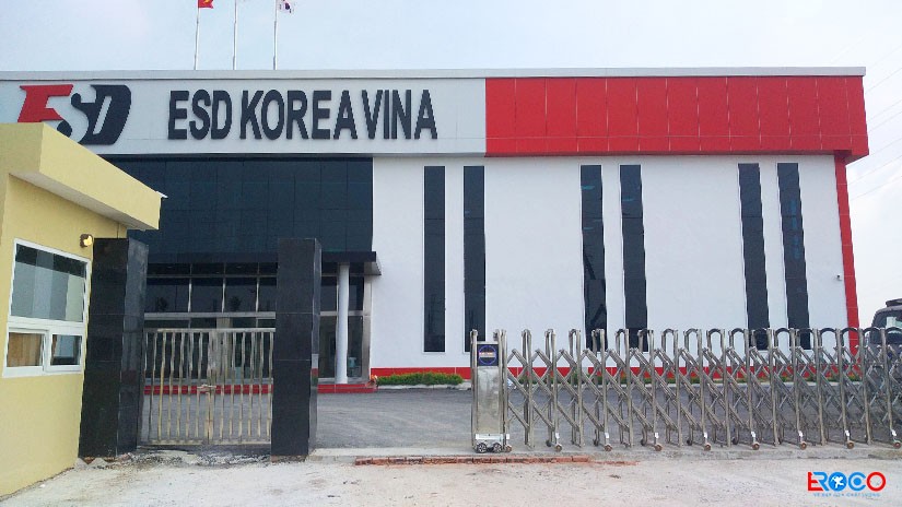 Rải thảm Bê tông nhựa đường nội bộ công ty ESD Hàn Quốc - Công ty cổ ...