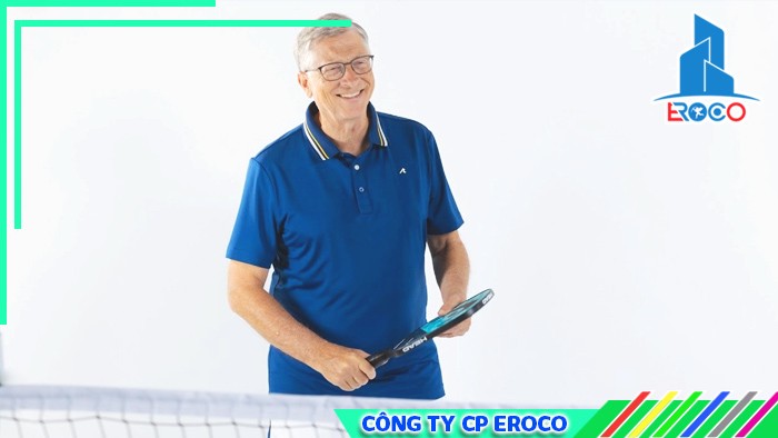Bill Gates và tình yêu mãnh liệt với Pickleball - Công ty cổ phần EROCO