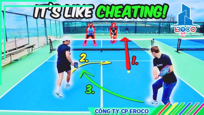 Hướng dẫn chiến thuật Shake N Bake Pickleball cho đánh đôi - Công ty cổ phần EROCO